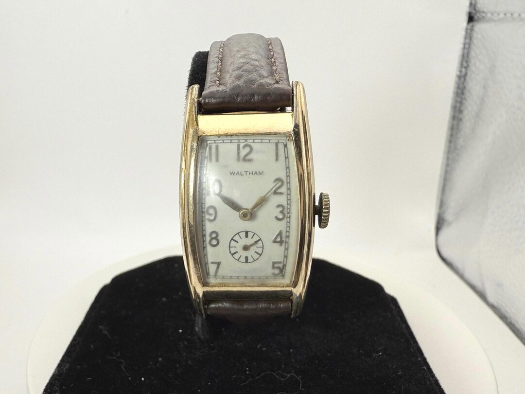 Waltham Tank Style 1940's Mechanical Watch Unisex 21mm Case - Etsy