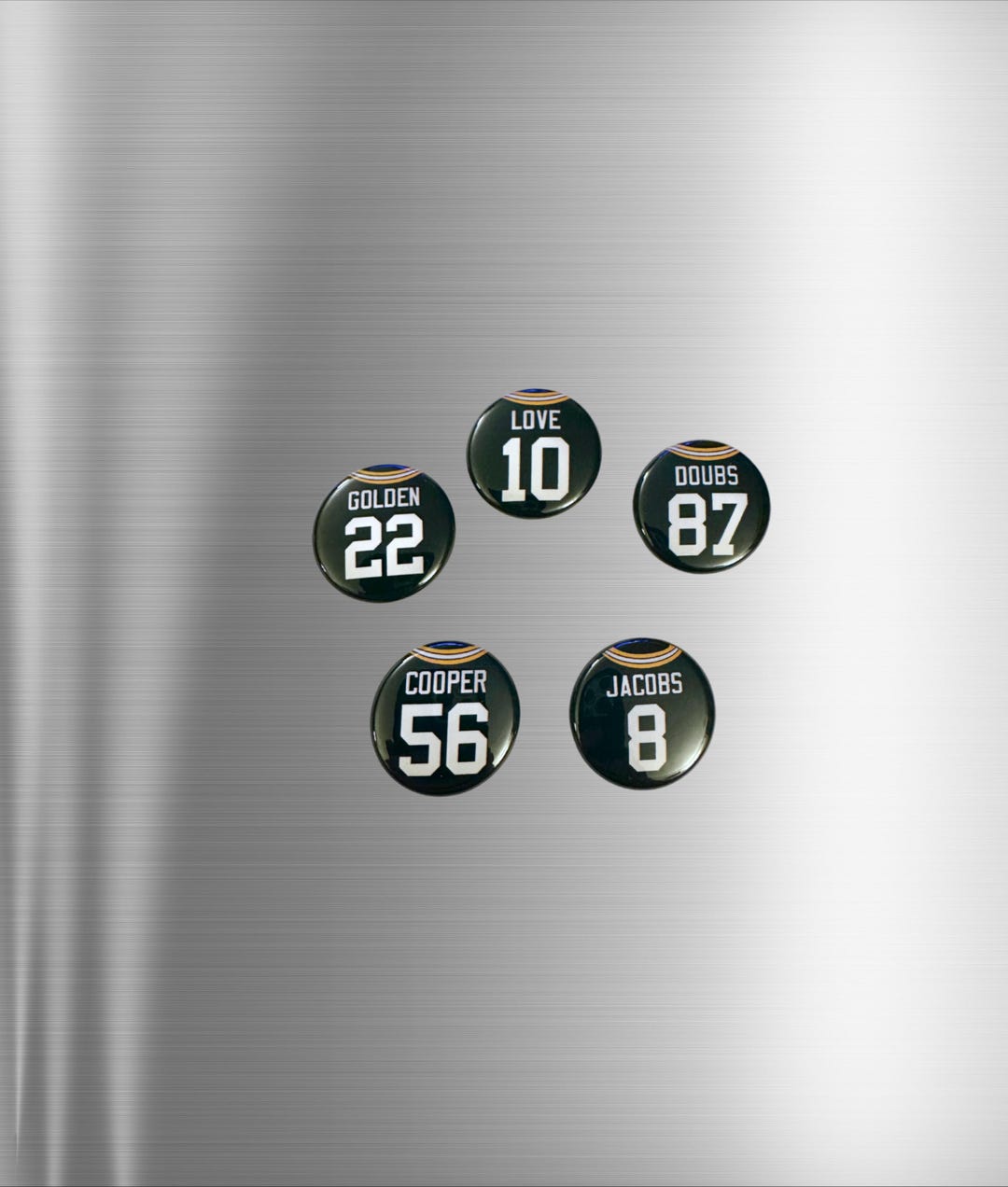 Green Bay Packers Fridge Magnets – NFL Fan Gift – Custom Player Set ...