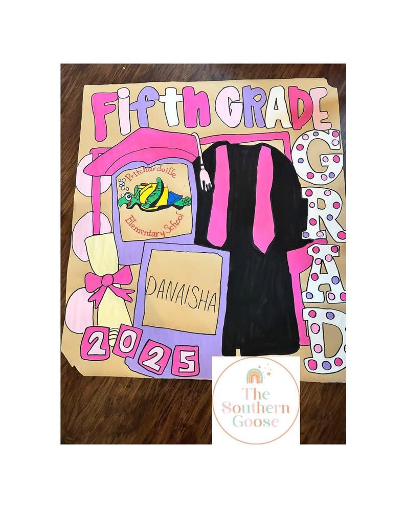 Custom 5th Grade Graduation Banner - Etsy
