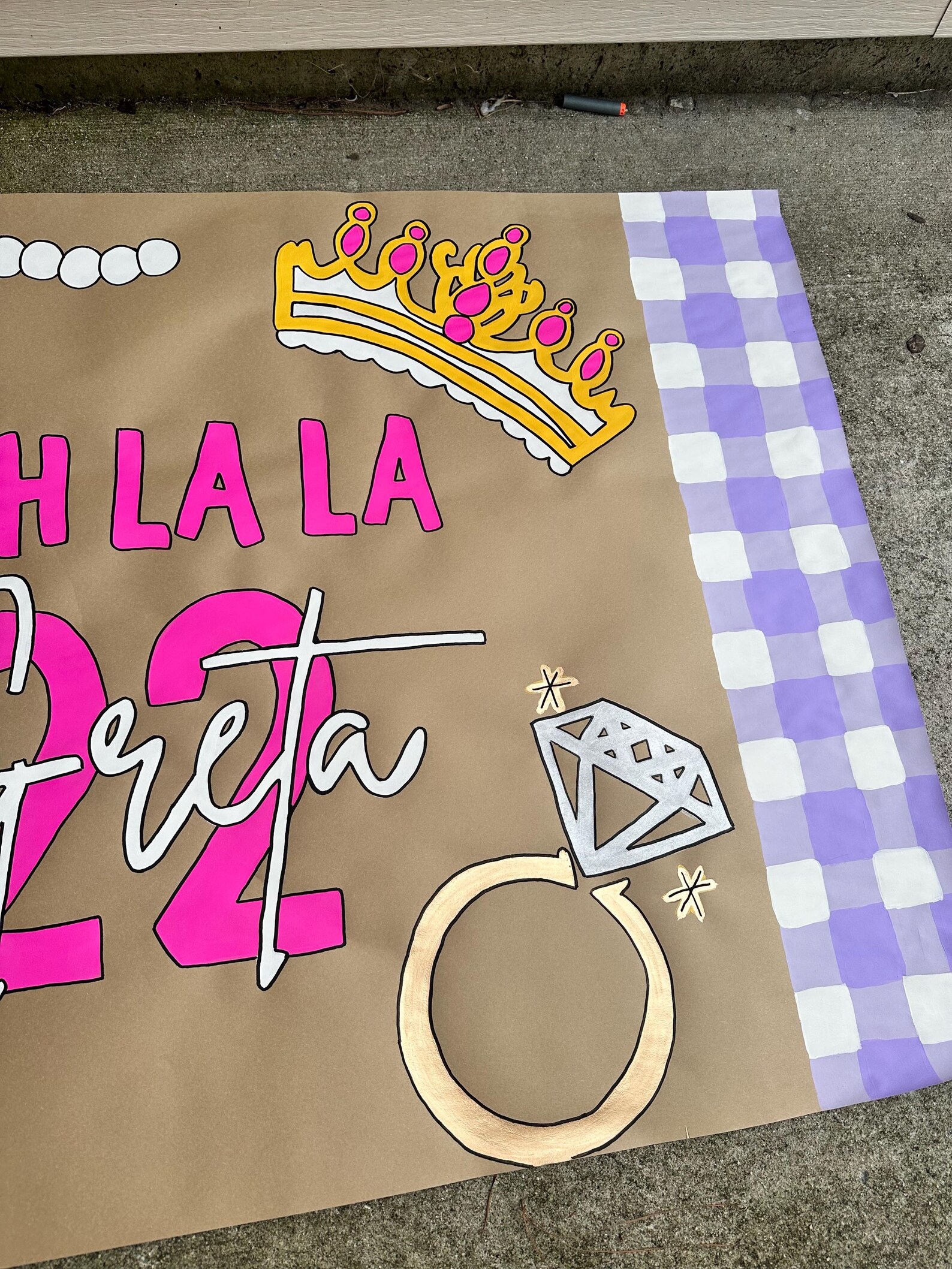 Fancy Nancy Inspired Birthday Banner - Etsy