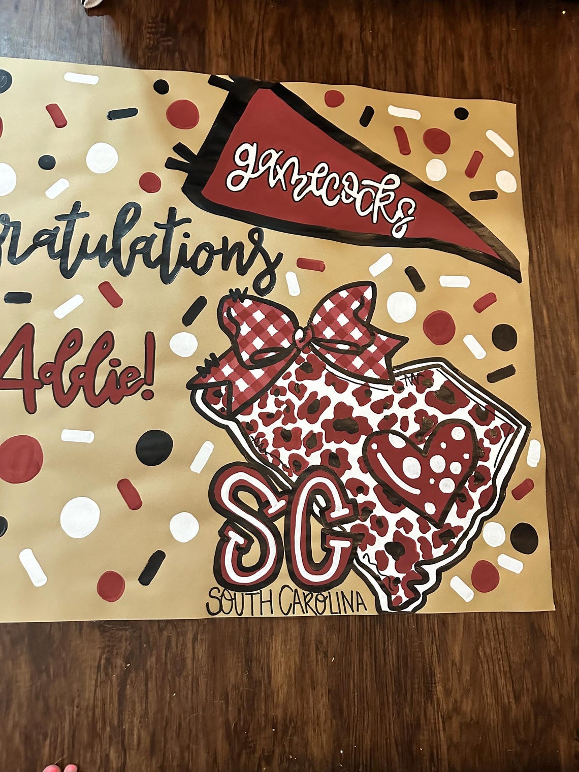 Gamecocks Graduation Banner - Etsy