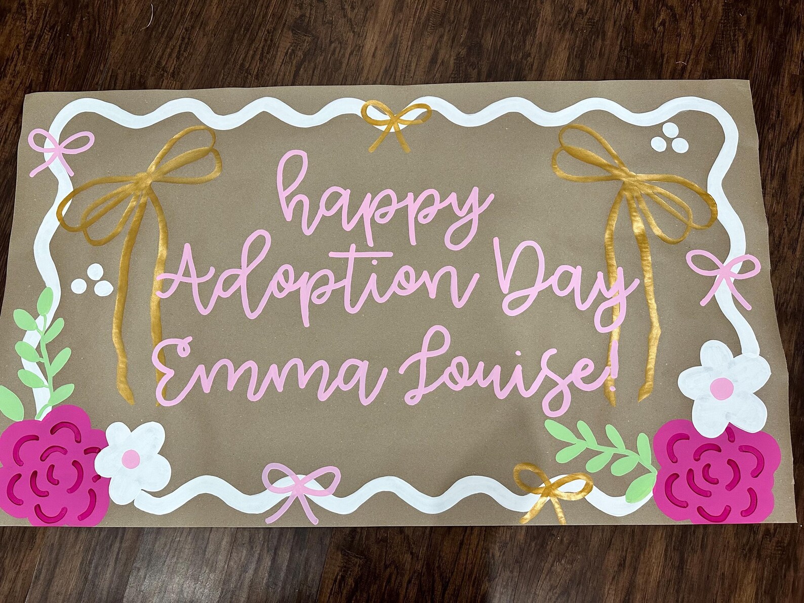 Adoption Day Banner - Etsy