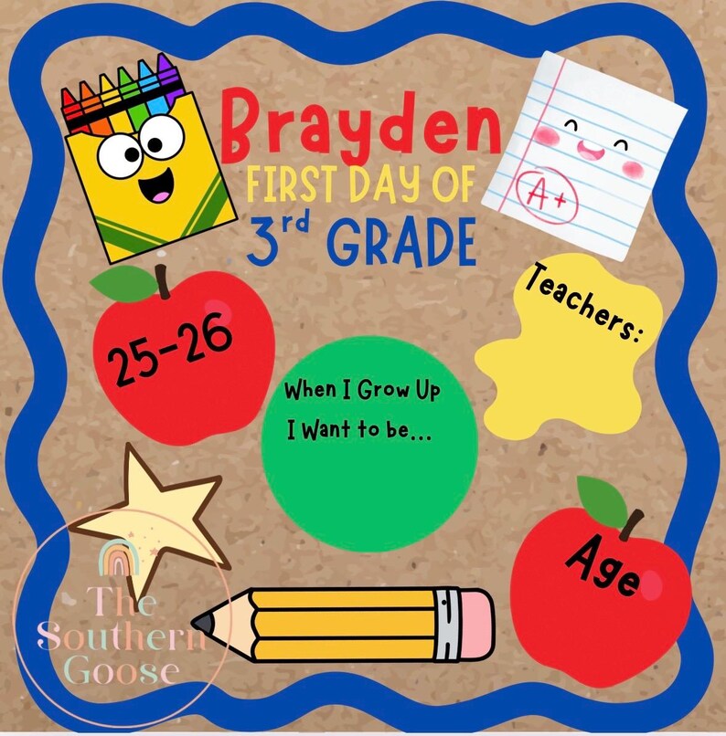 First Day of School Mini Banner - Etsy