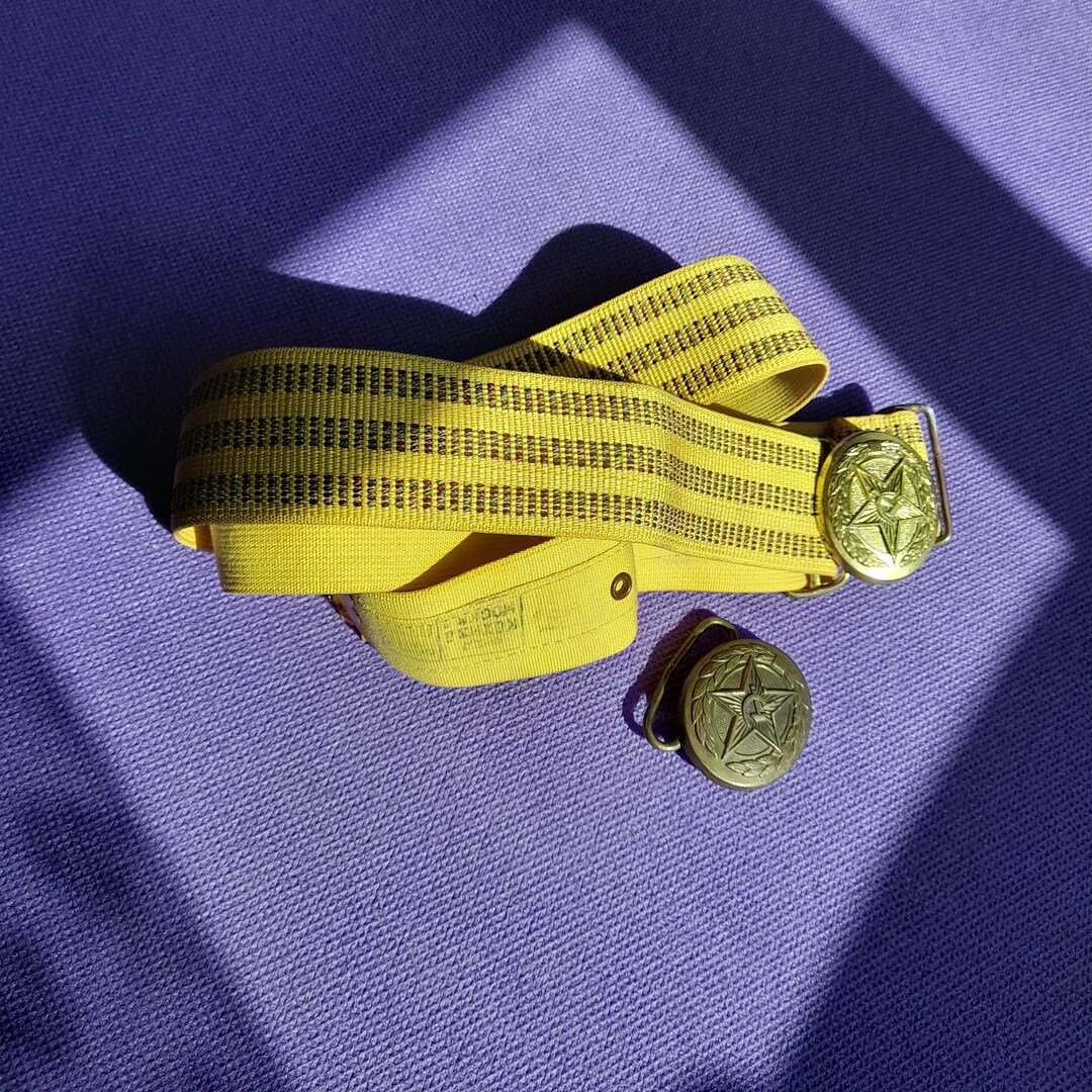 Beautiful Ceremonial Soviet Army Officer's Belt of the Times of the ...