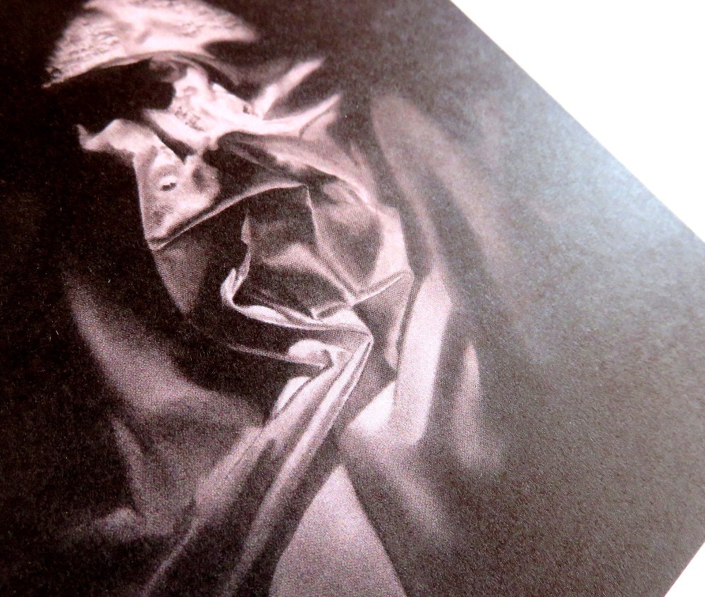 Unconscious Mistakes Gothic Illustration Card, Horror Card, Fantasy ...