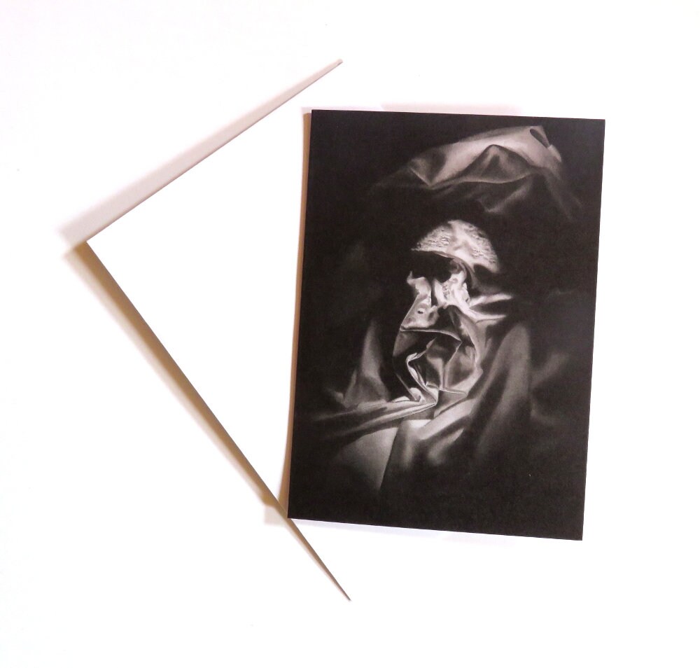 Unconscious Mistakes Gothic Illustration Card, Horror Card, Fantasy ...