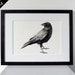 Gothic Crow Bird Print, Dark Academia Art, Framed Wildlife Decor ...