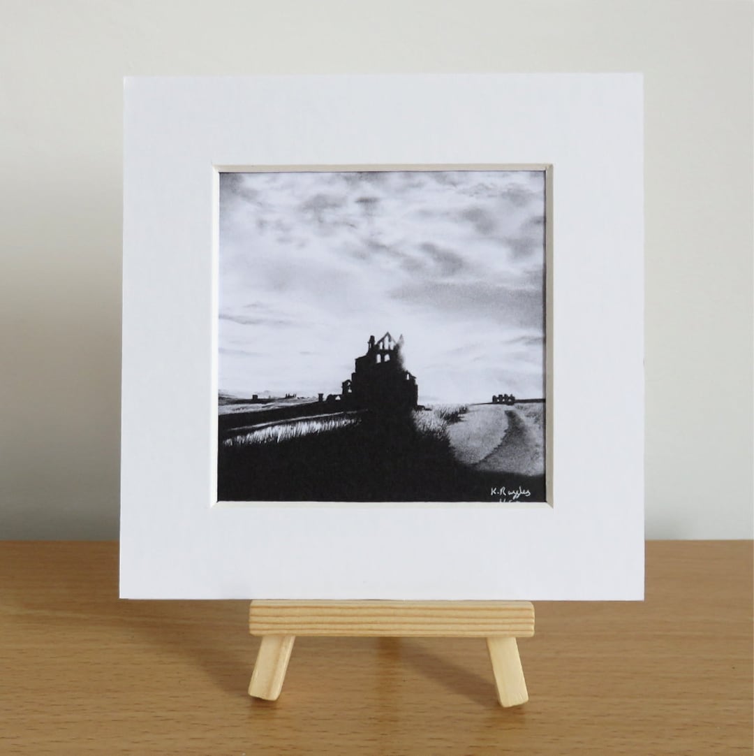 Whitby Abbey Print - Limited Edition Hand Signed and Numbered! Sunset ...