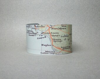 Sanibel Island Captiva Fort Myers Florida Cuff Bracelet Unique | Etsy