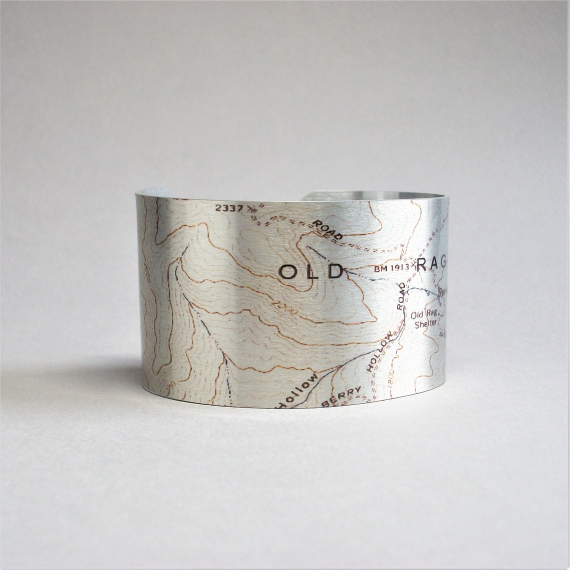 Shenandoah National Park Old Rag Virginia Trail Map Cuff - Etsy