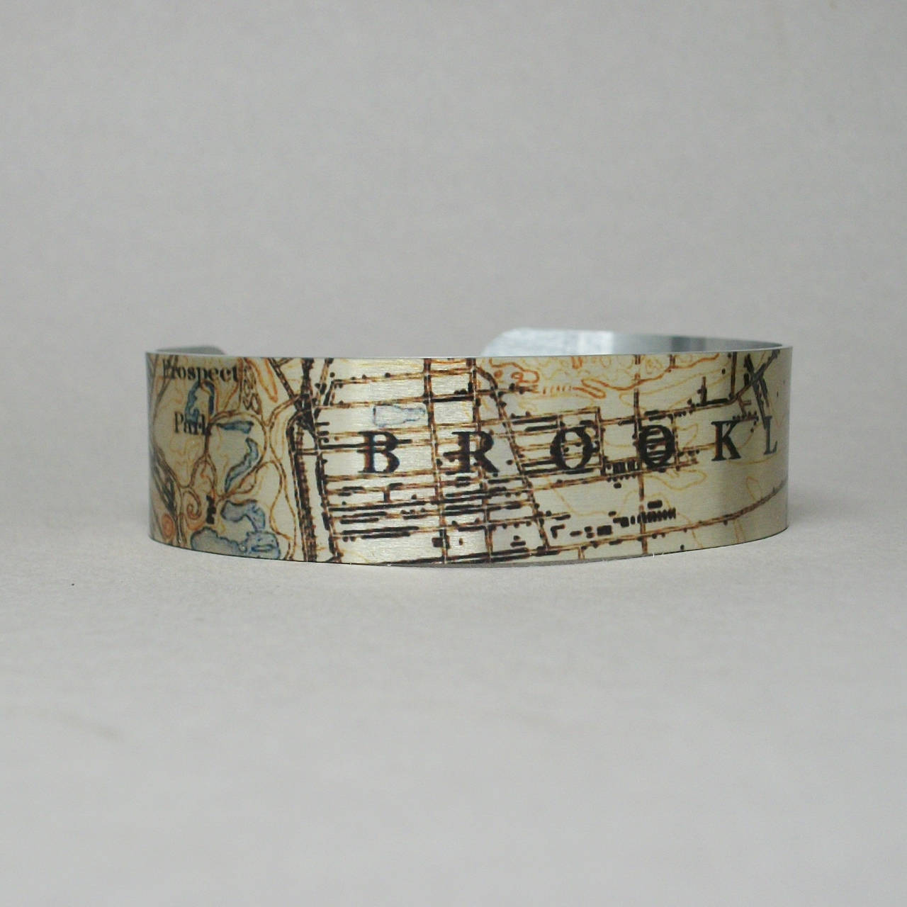 Brooklyn New York Map Cuff Bracelet Unique Gift for Men or - Etsy