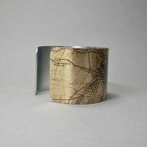 Martinsburg West Virginia Cuff Bracelet Unique Custom Hometown Gift for ...