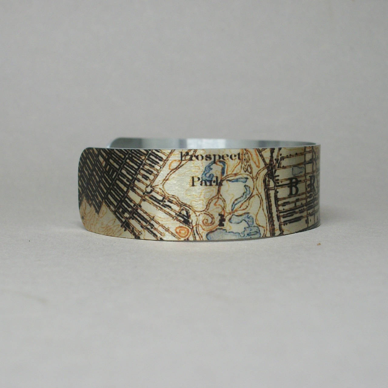 Brooklyn New York Map Cuff Bracelet Unique Gift for Men or - Etsy