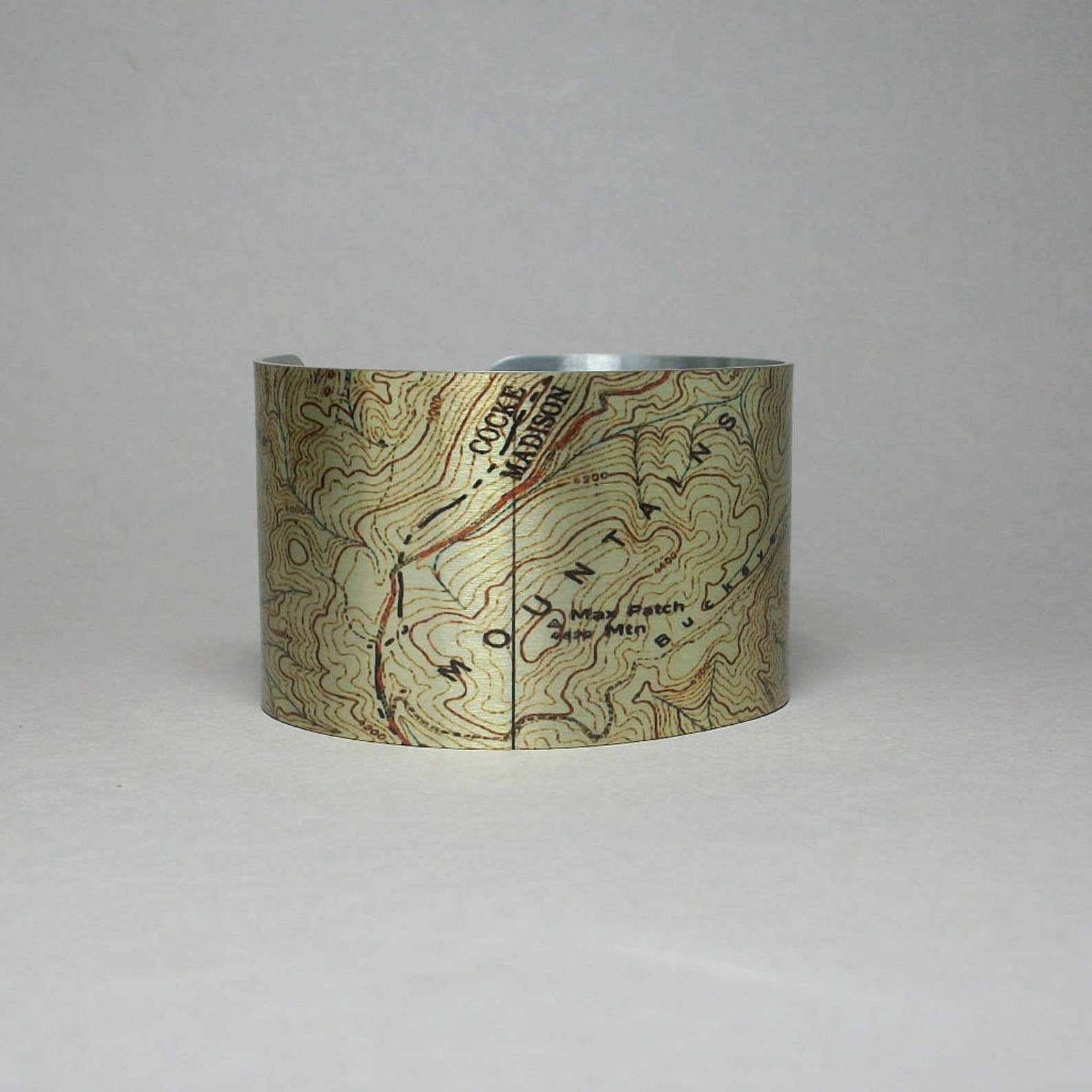 Max Patch Loop Appalachian Trail Cuff Bracelet North Carolina | Etsy