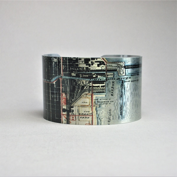 Chicago Vintage Map - Etsy