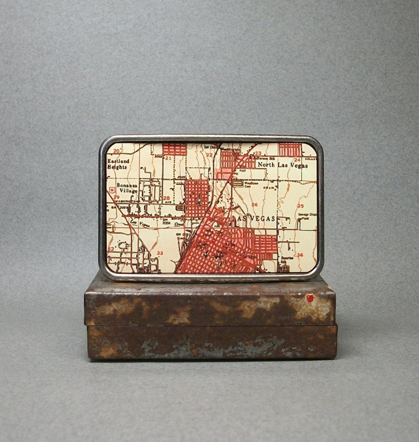 Belt Buckle Las Vegas Vintage Map Nevada Unique Gift for Men - Etsy