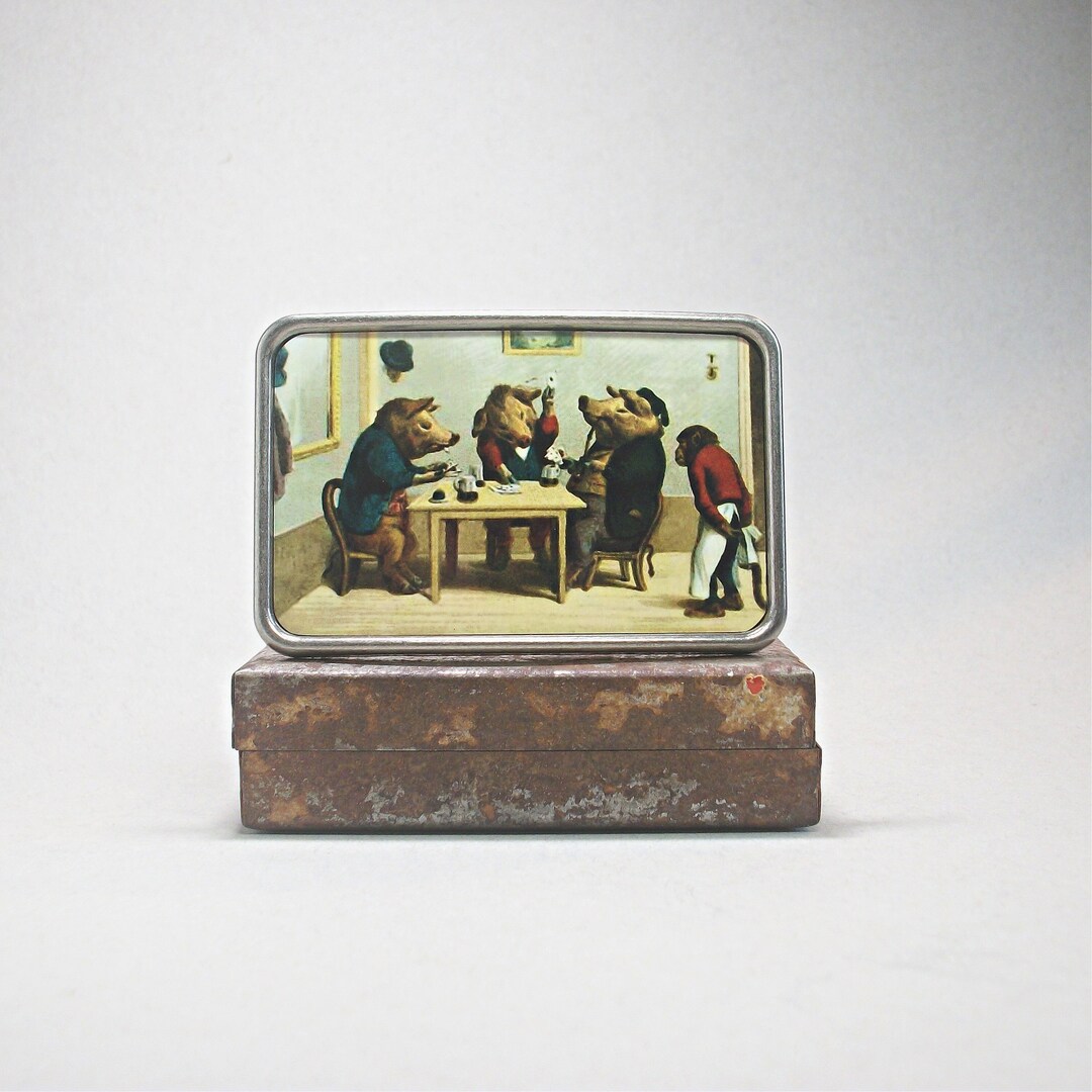 Belt Buckle Pigs Playing Cards - Etsy