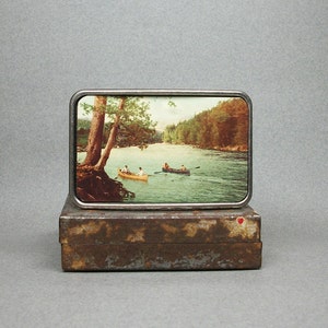 Belt Buckle Canoe on the Lake Wilderness Unique Gift for Men or Women ...