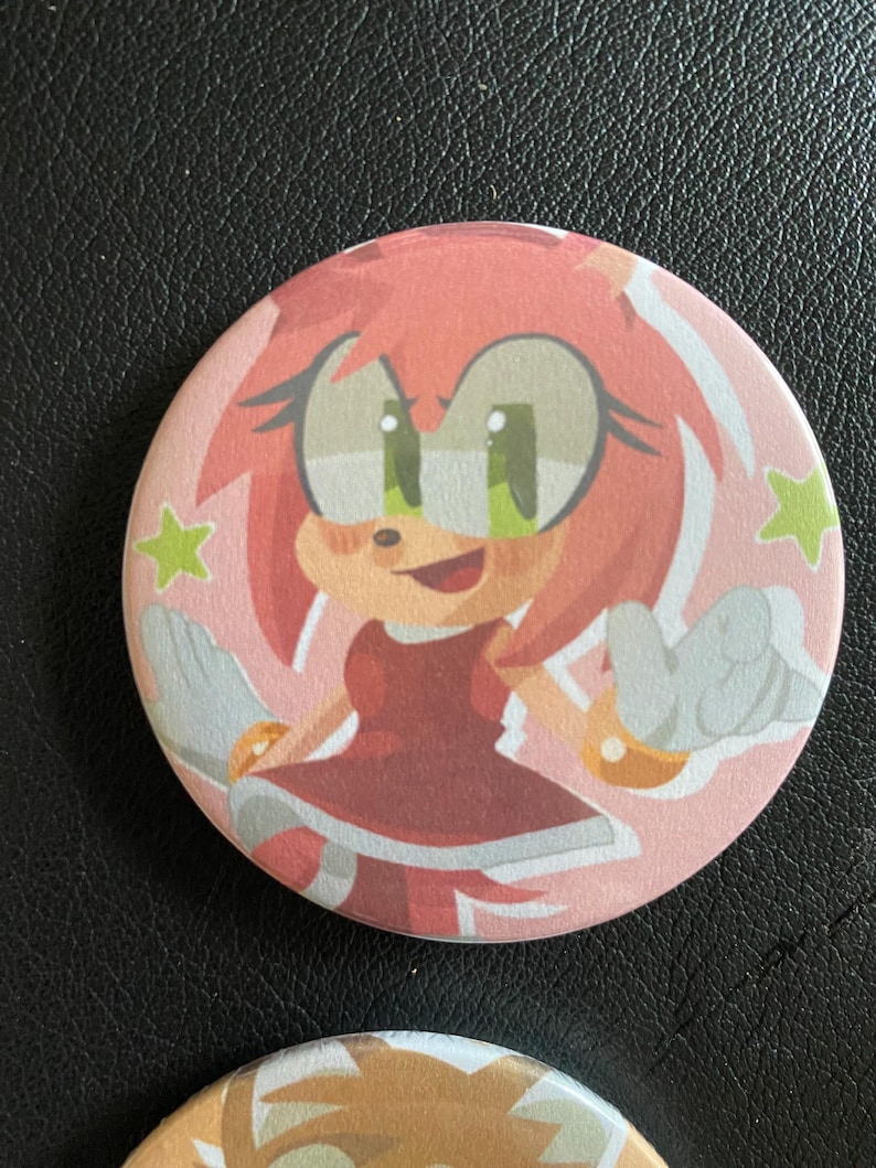 Sonic Button Pins! - Etsy