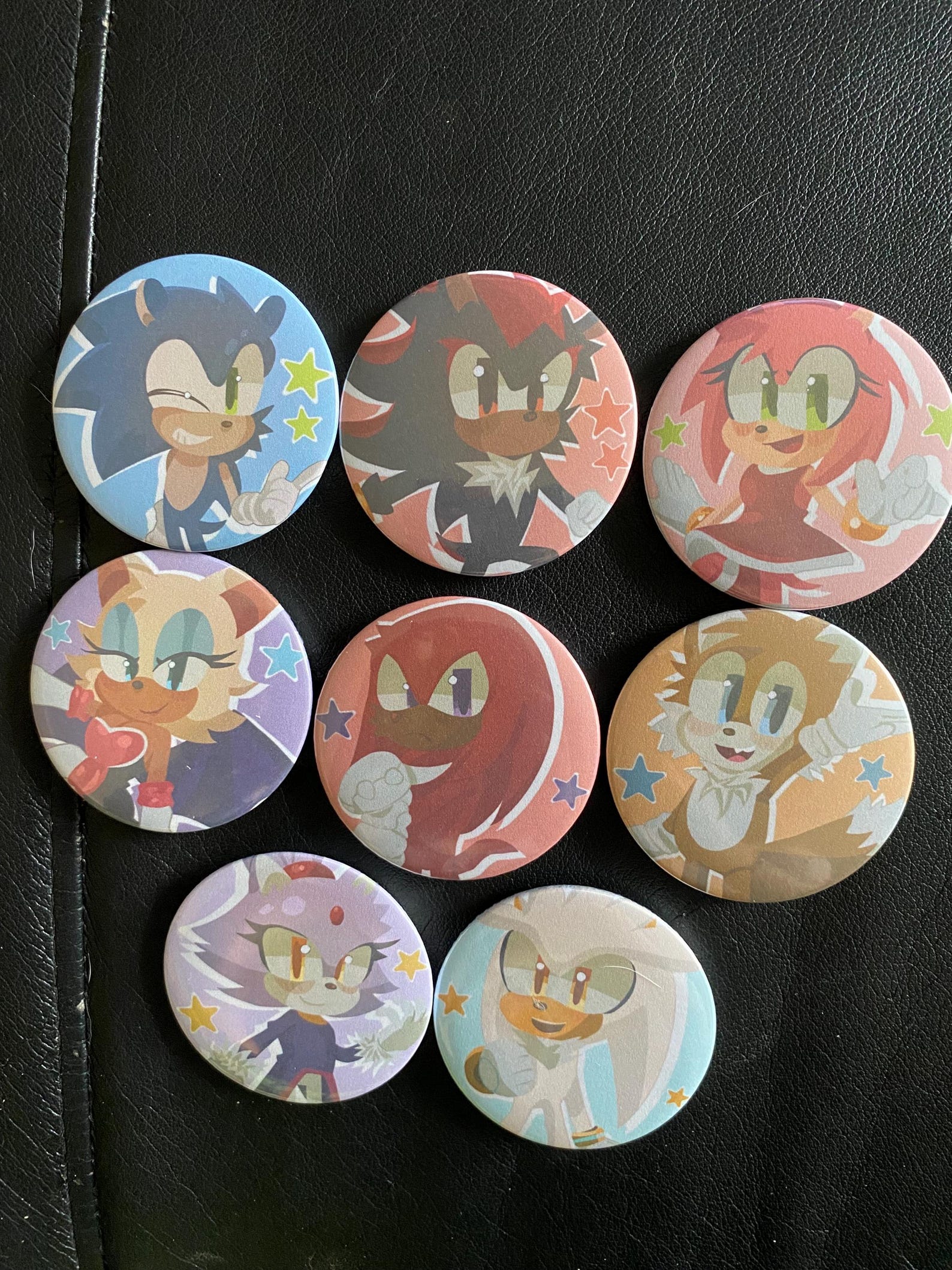Sonic Button Pins! - Etsy
