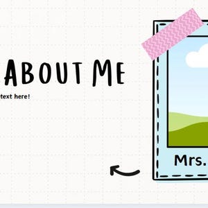 Meet the Teacher Google Slides - Pastel Doodle - Etsy