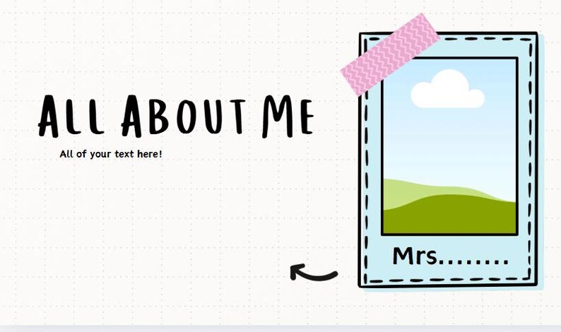 Meet the Teacher Google Slides - Pastel Doodle - Etsy