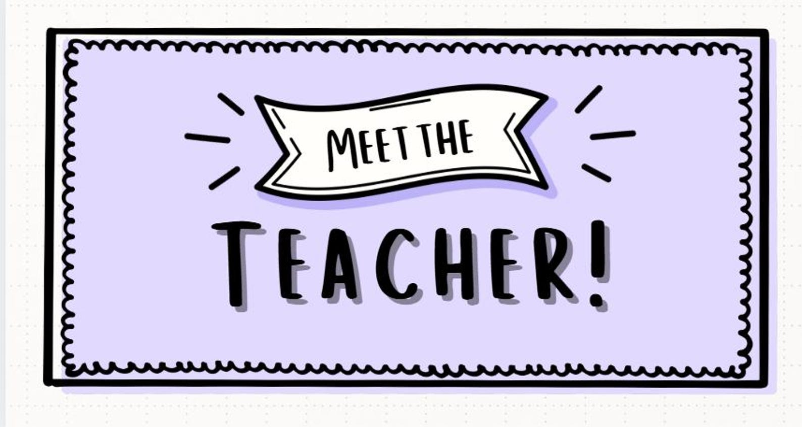Meet the Teacher Google Slides - Pastel Doodle - Etsy