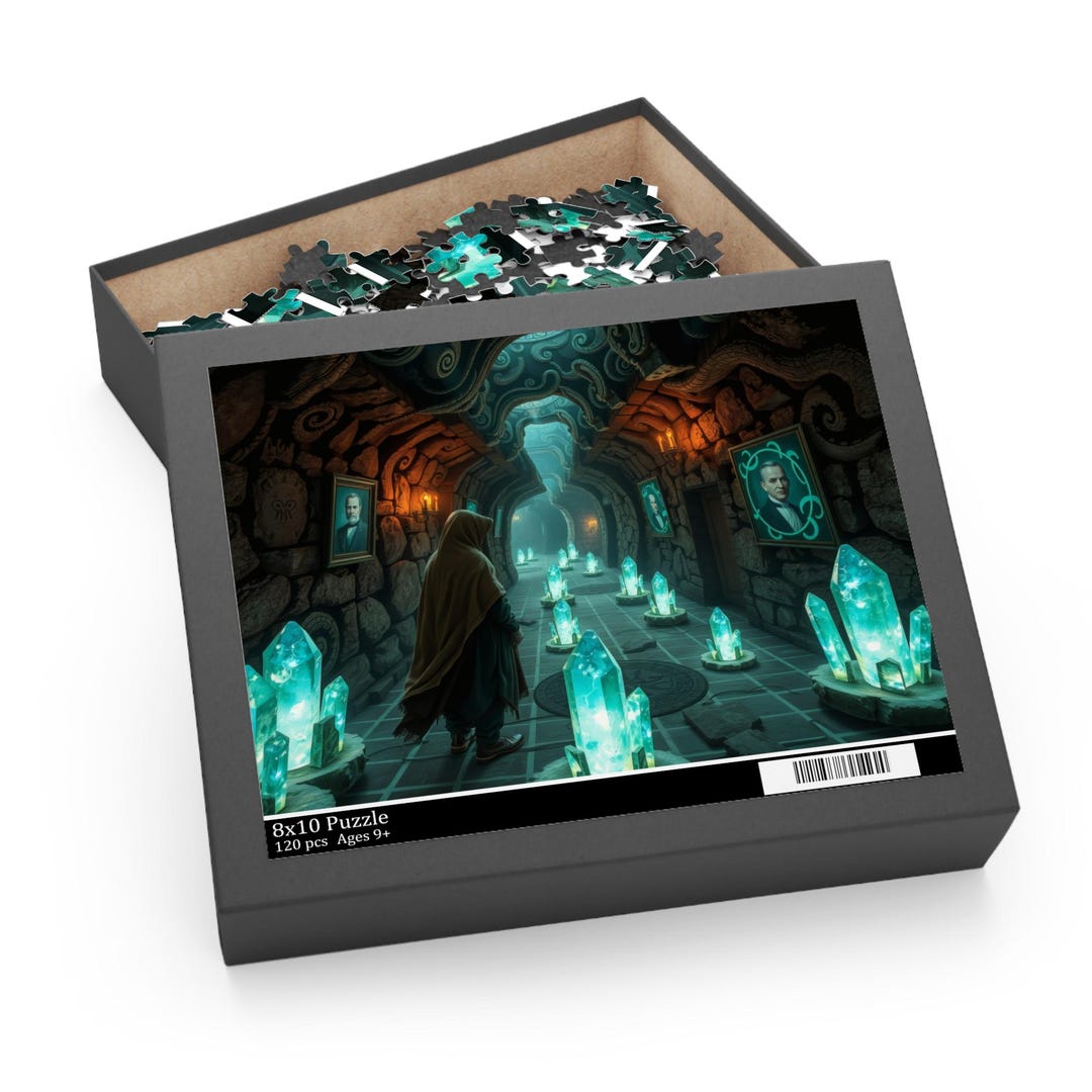 The Glimmering Catacombs of Memory - Crystalline Fantasy Puzzle (120 ...