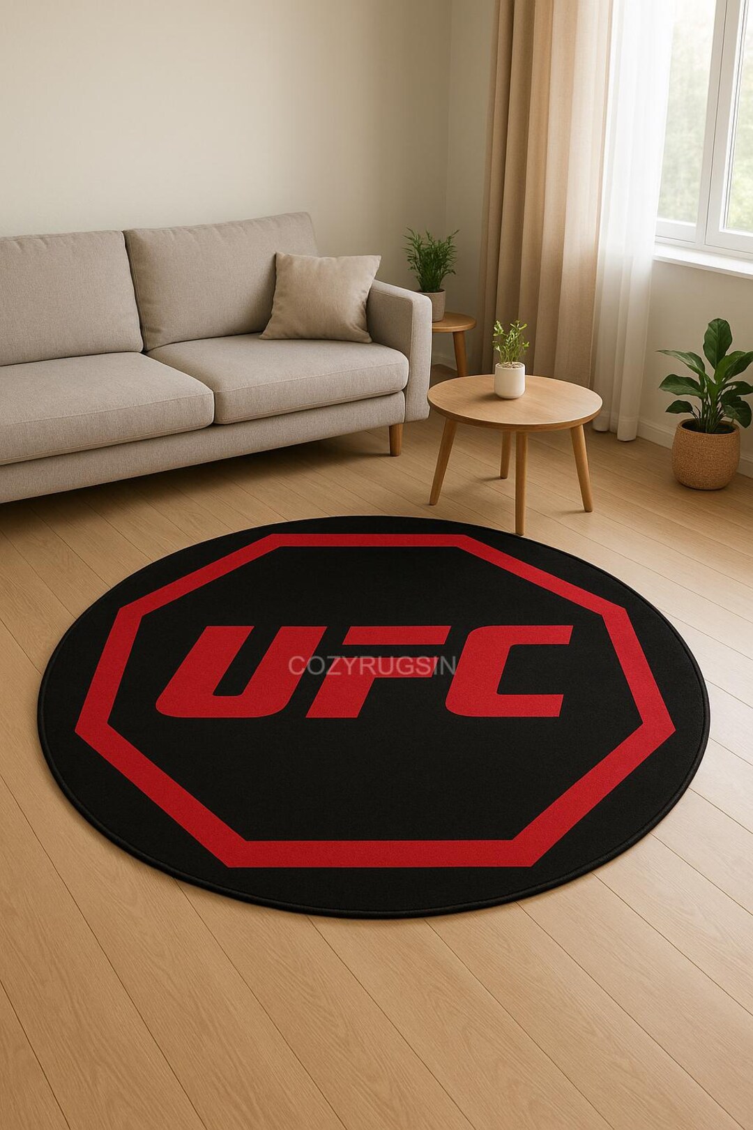 UFC Rug : Hand-tufted Wool Area Rug - Etsy UK