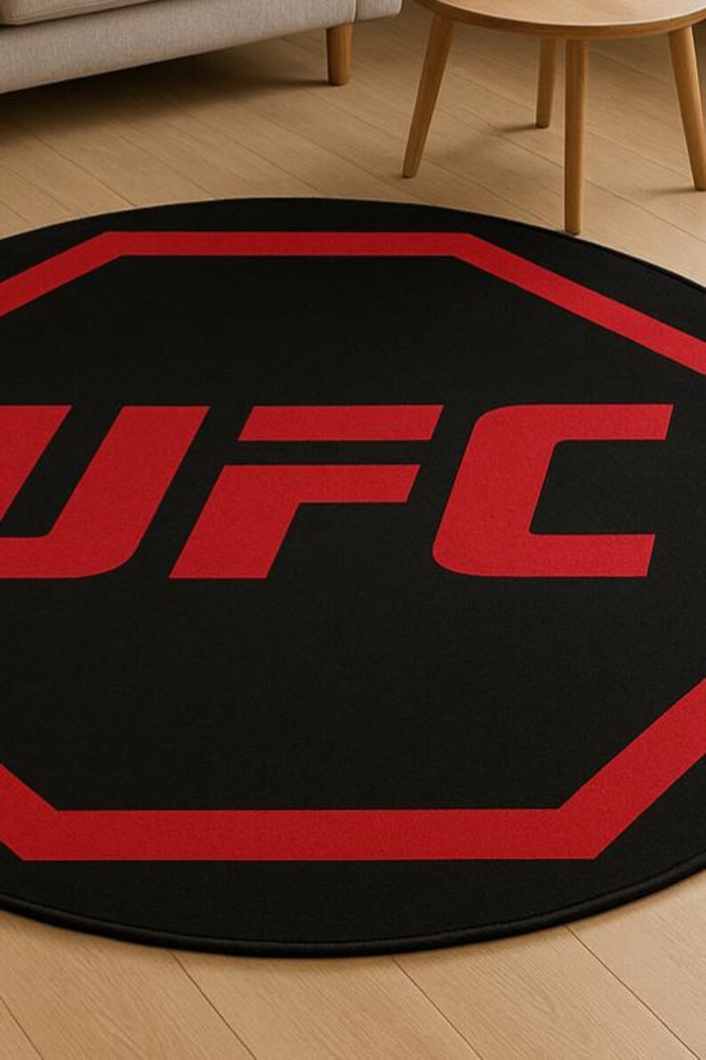 UFC Rug : Hand-tufted Wool Area Rug - Etsy UK