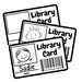 Library Card Printable, Kids Library Cards, Teacher Printables, Library ...