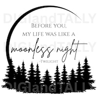 Moon Icon Svg Png: Bold Outline for Cricut Projects - Etsy