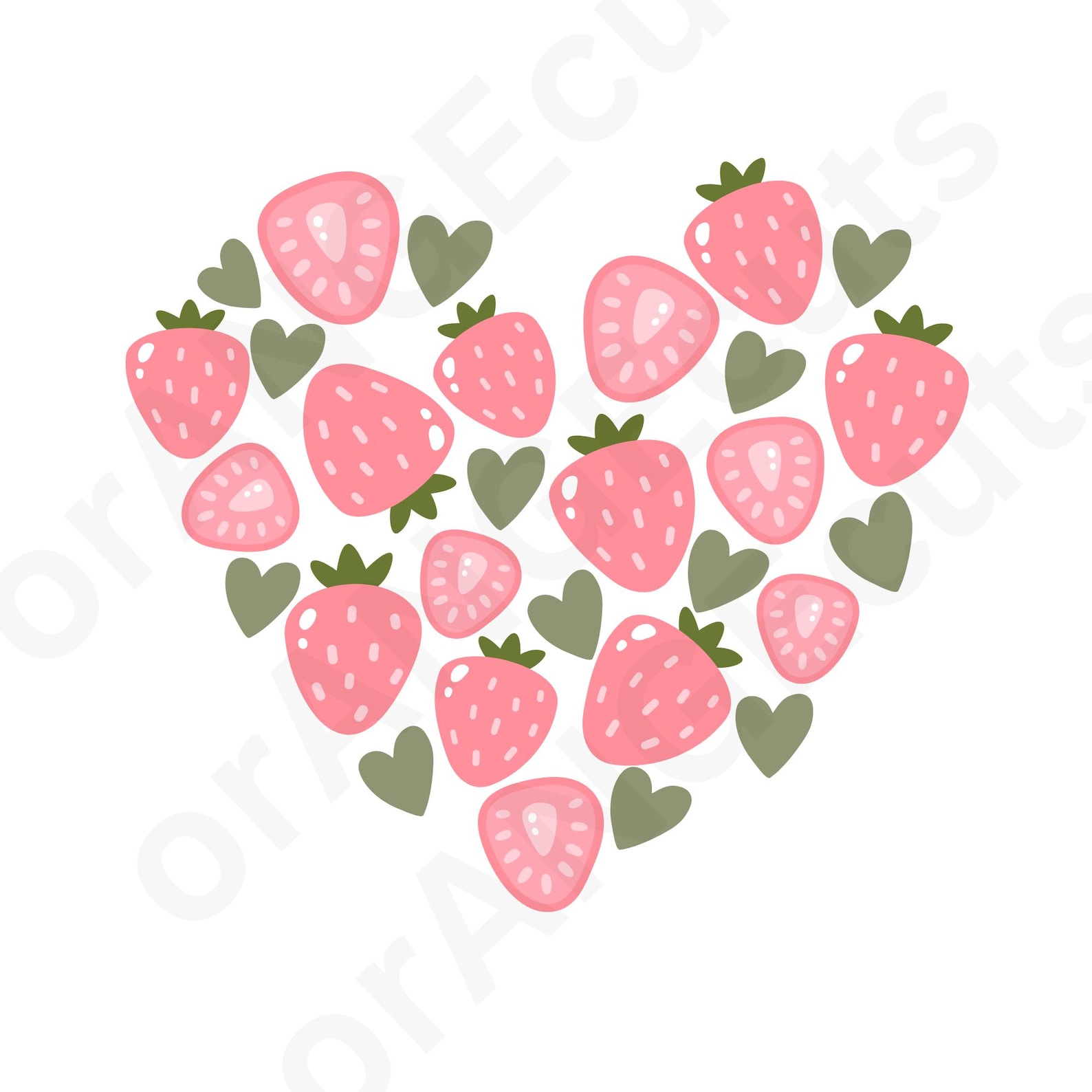 Strawberry Svg, Strawberry Clipart, Strawberry Heart, Strawberry Fields ...