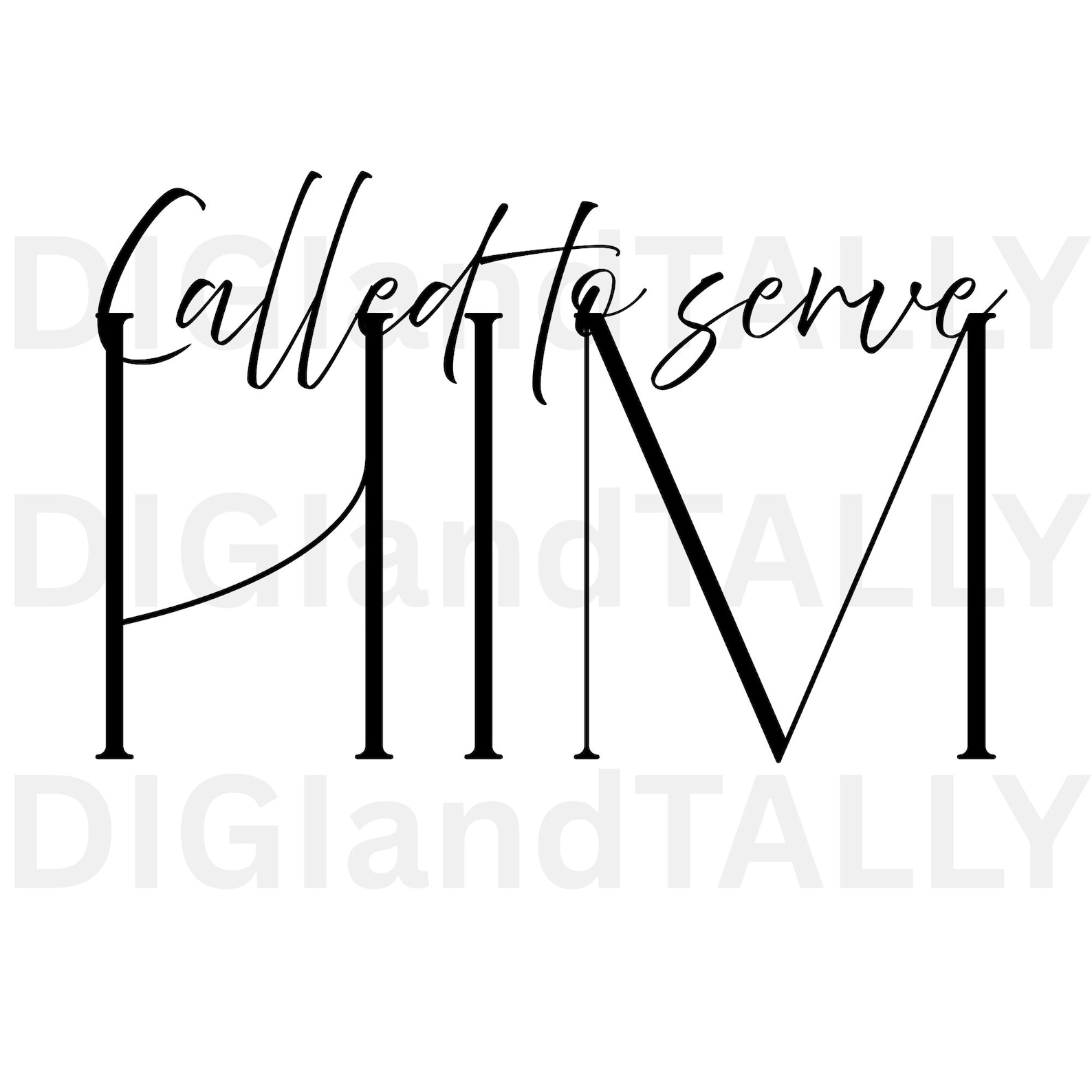 Called to Serve Him Svg - Etsy