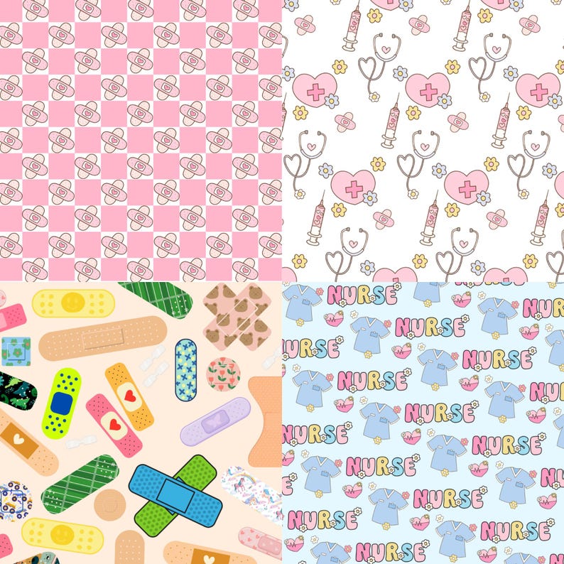 Digital Scrapbook Paper, Digital Paper, Printable Paper, Patterned ...