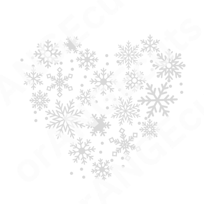Snowflake, Snowflakes, Snowflake Heart, Winter, Christmas, Sparkle ...