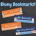 Bluey Bookmarks, Bluey SVG, Printable Bookmarks, Teacher Printables ...