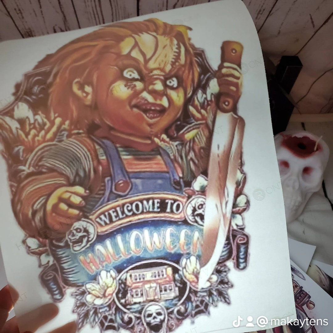 Sublimation Print - Chucky - Paper Print Only - You Press Yourself ...