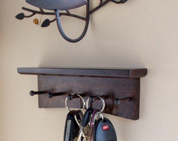 Key Rack - Arts and Crafts / Mission Style Quartersawn White Oak - Etsy