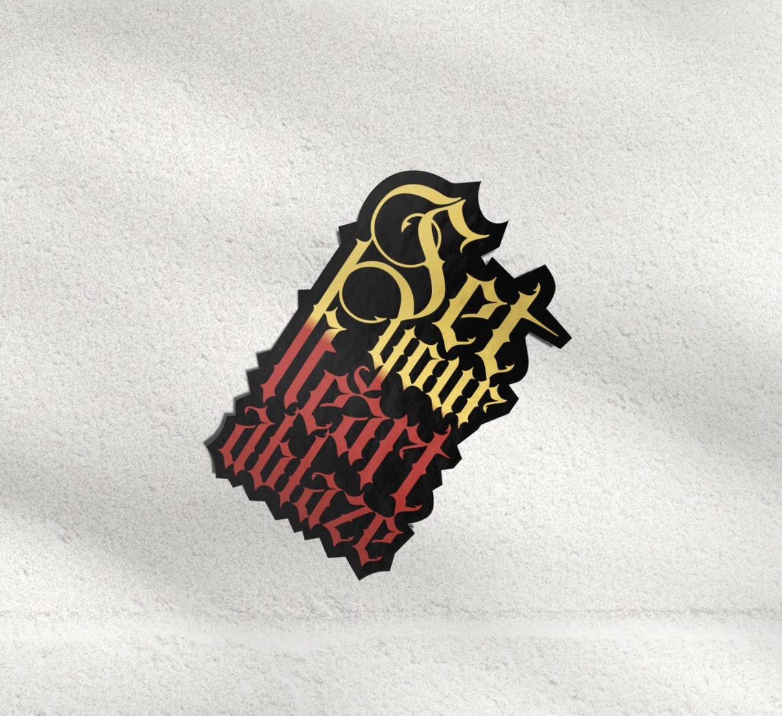 Rengoku Sticker, Demon Slayer Rengoku | Demon Slayer Sticker - Etsy