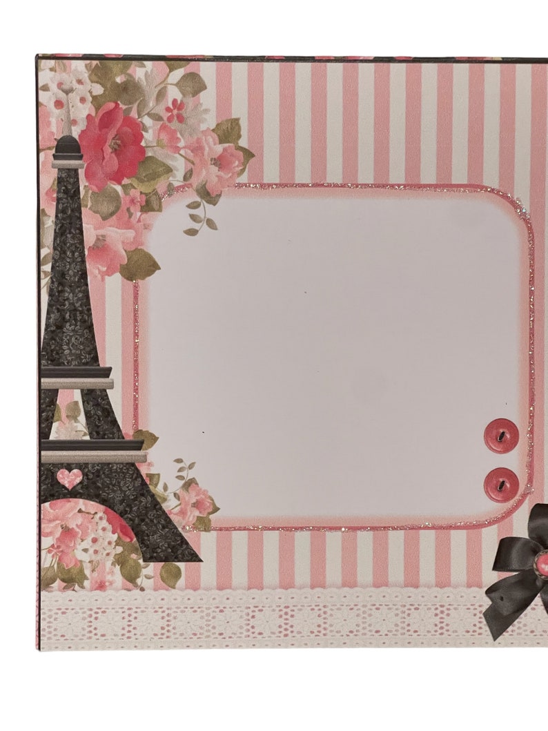 Happy Birthday Paris Themed Birthday Card; Gatefold Birthday Card ...