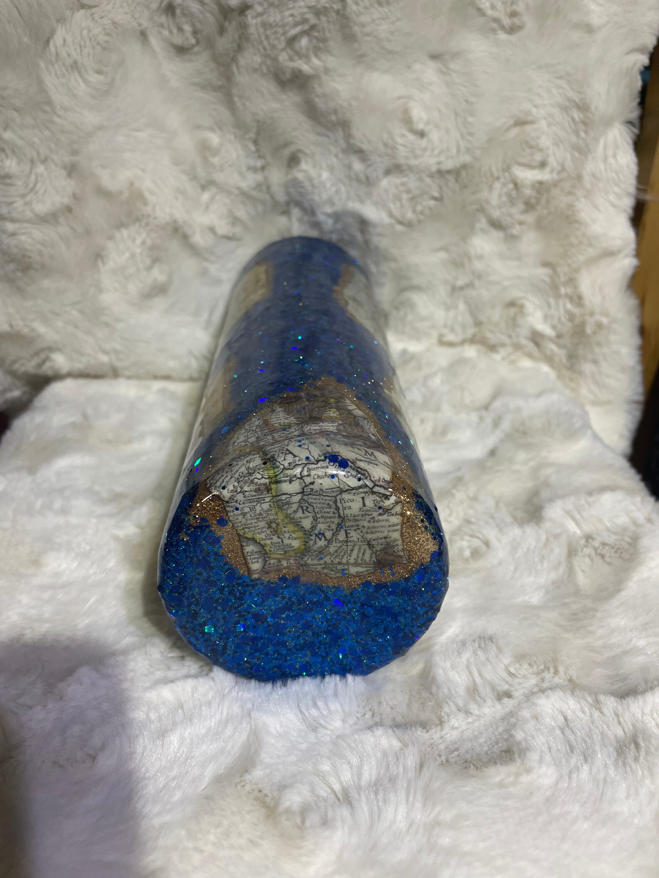 Vintage Treasure Map Ocean Tumbler - Etsy