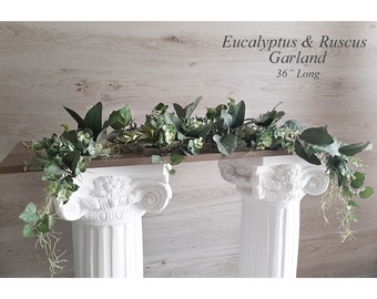 Italian Ruscus Garland - Etsy
