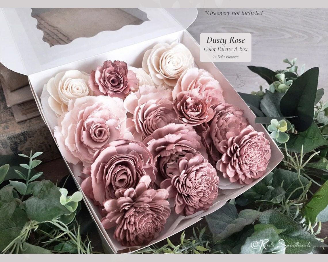 Dusty Rose Color Flowers