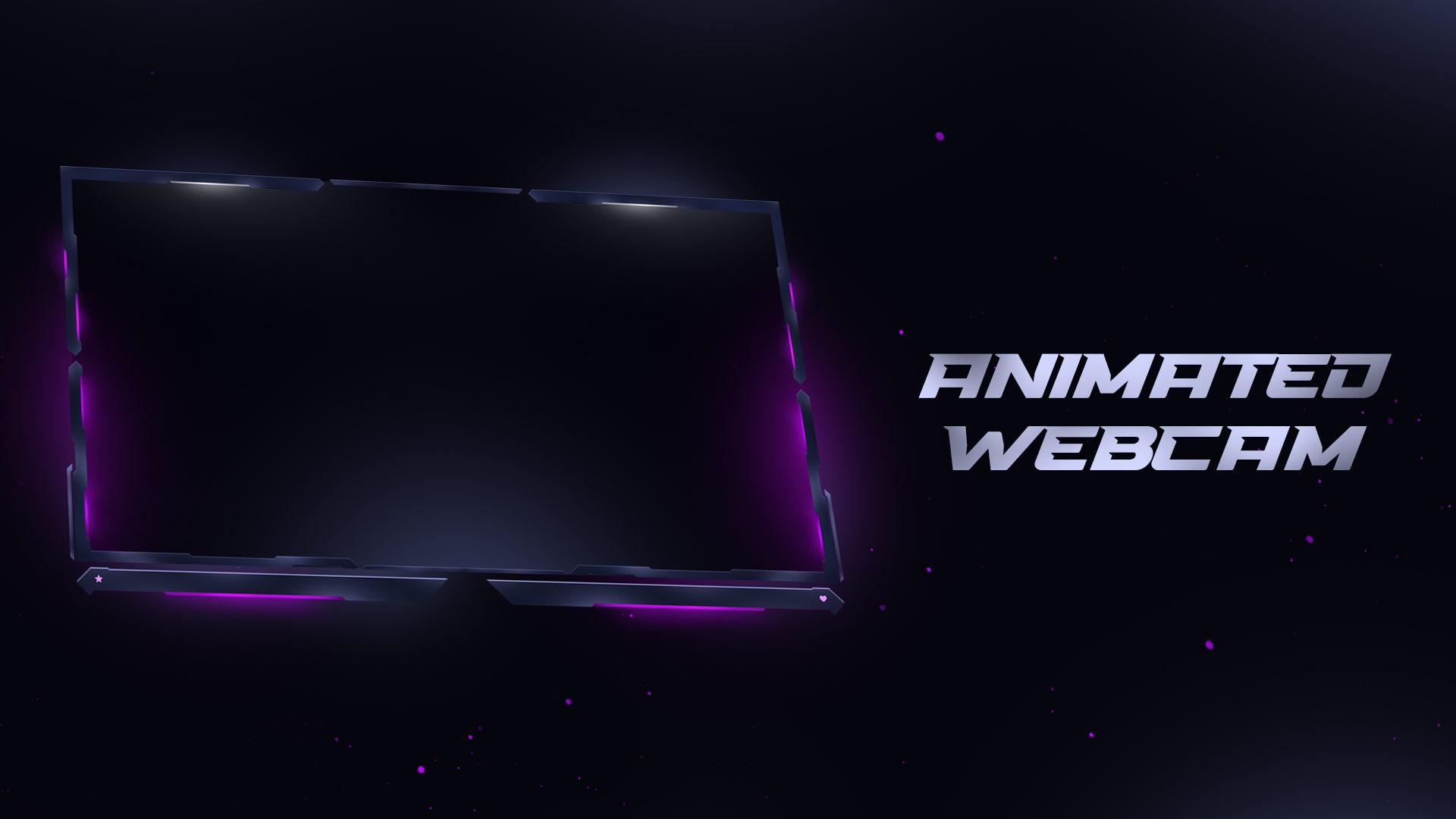 Animated Webcam Overlay | Facecam Overlay - Etsy