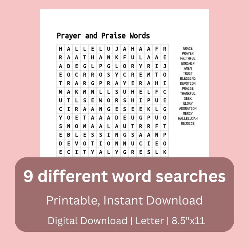 Bible Word Search Puzzles | Christian Scripture Games | Download ...