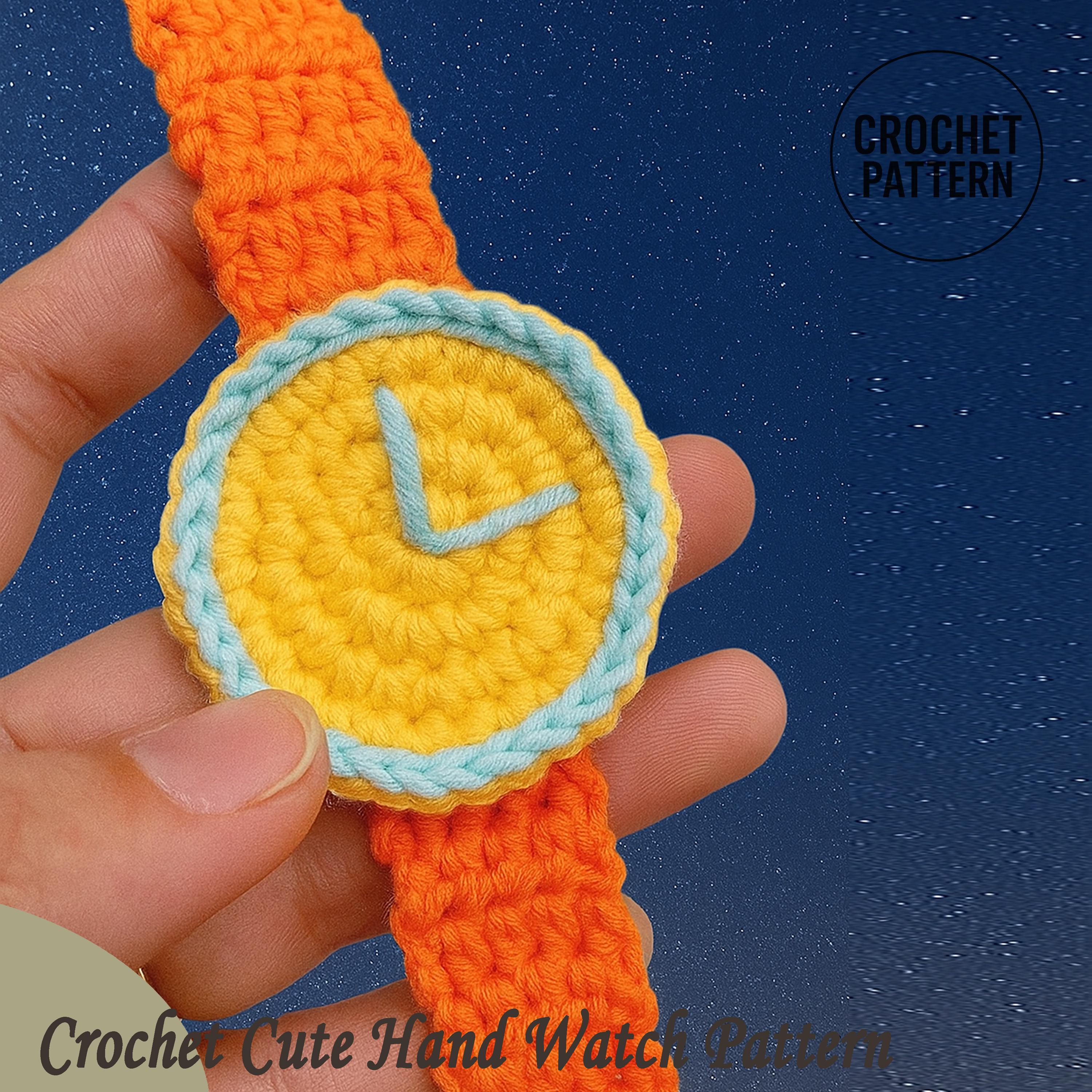 Crochet Watch Bracelet Pattern PDF | DIY Crochet Jewelry Tutorial ...