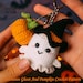 Halloween Crochet Pattern | Ghost Keychain Amigurumi PDF | Witch Hat ...