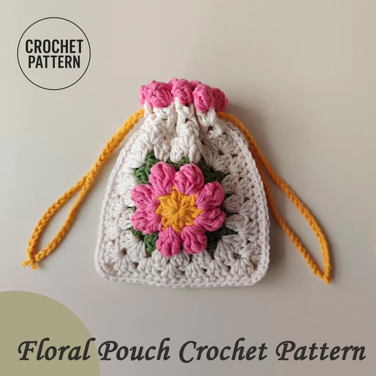 Crochet Penny Pouch Pattern PDF | DIY Small Coin Purse Crochet Tutorial ...