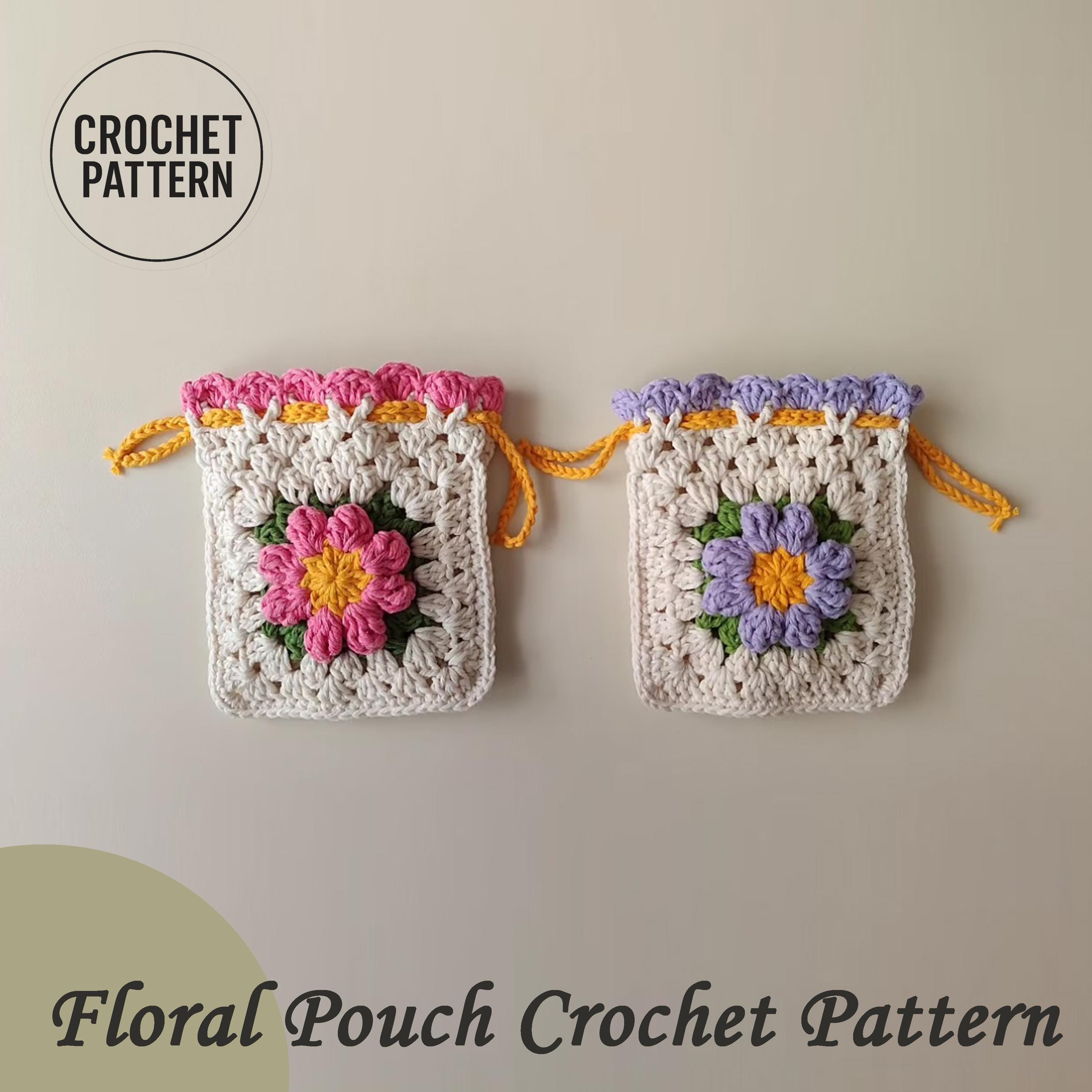Crochet Penny Pouch Pattern PDF | DIY Small Coin Purse Crochet Tutorial ...